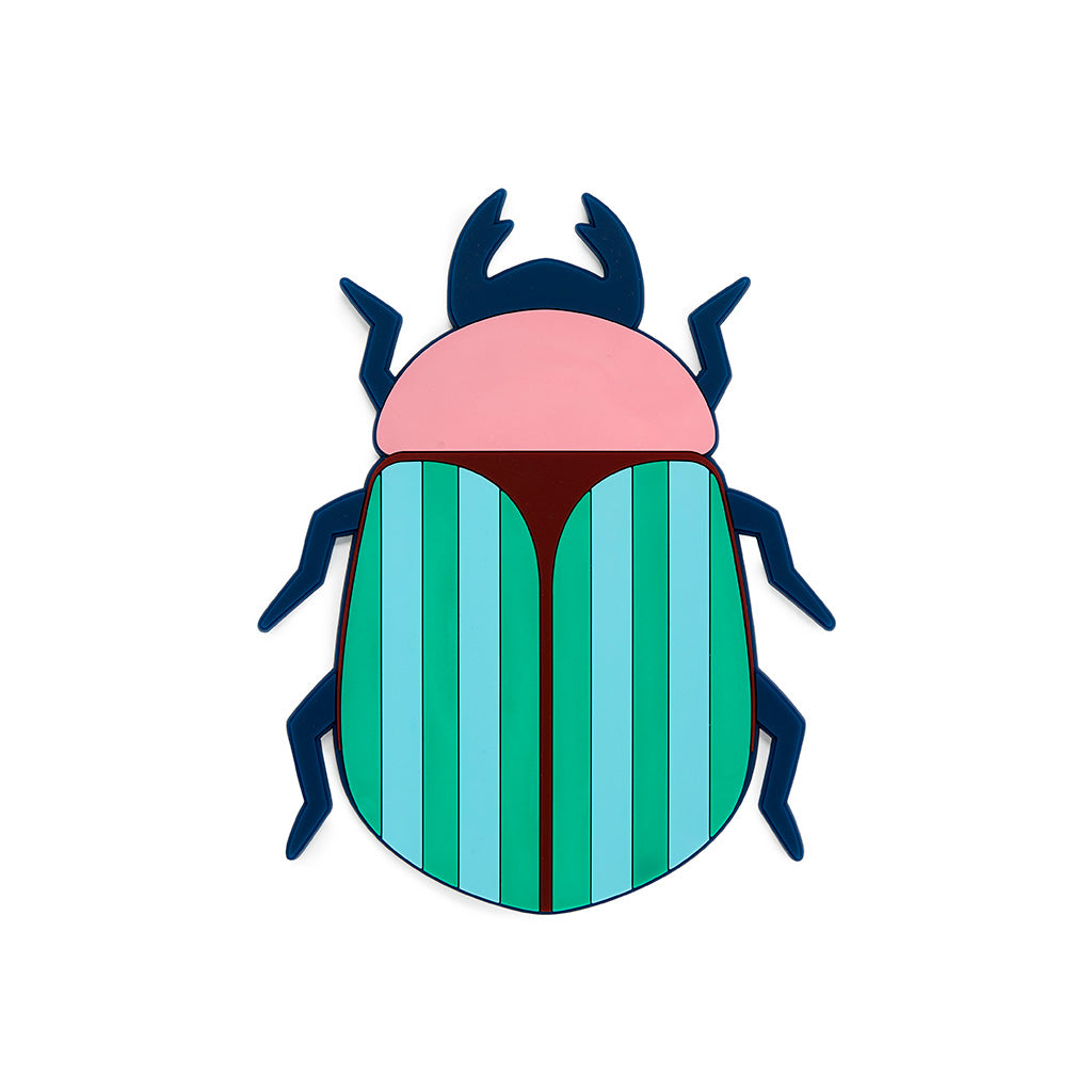 Dessous de plat scarabé coloré – Mieux Que Des Fleurs